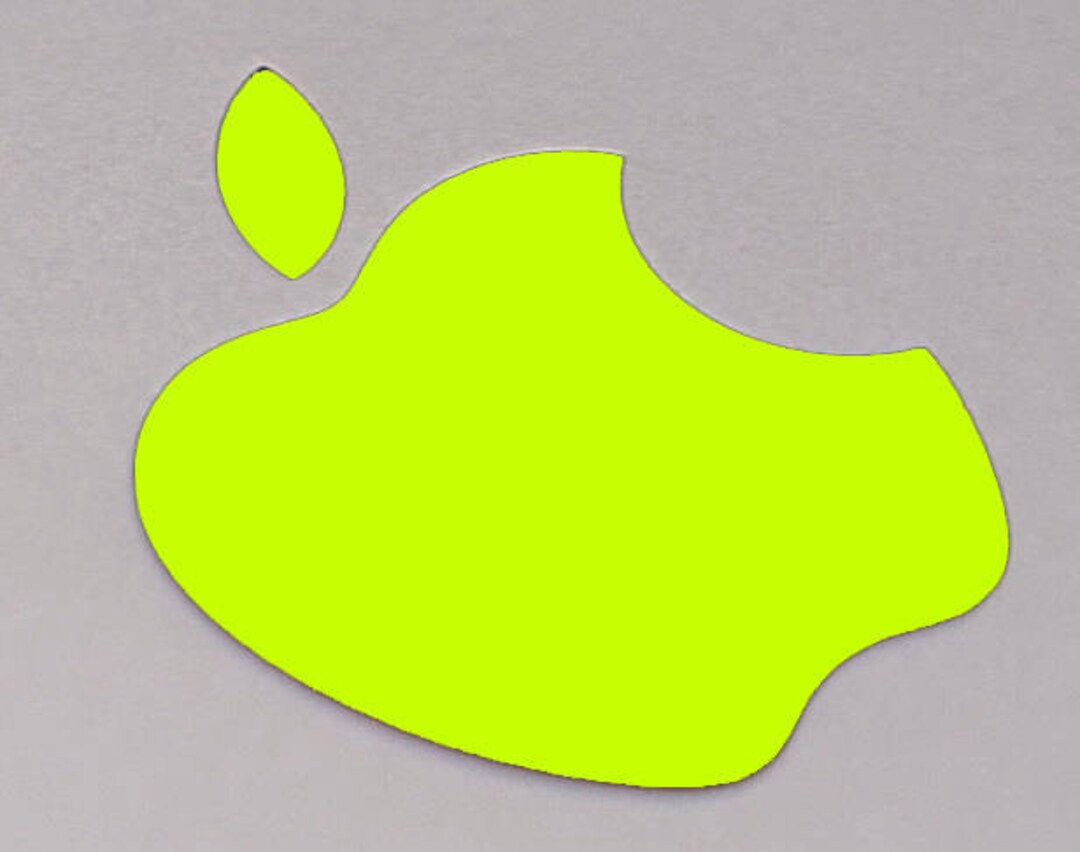 Neon Yellow Color Changer Logo Overlay for iPad - Etsy