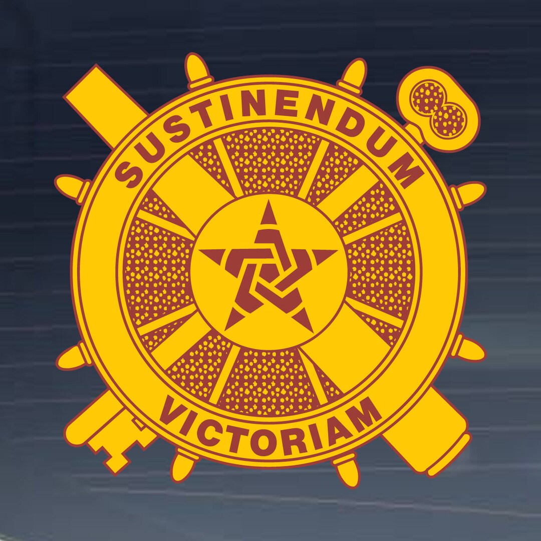 US Army Division - Logistics Branch Emblem Full Color Vinyl Decal ...