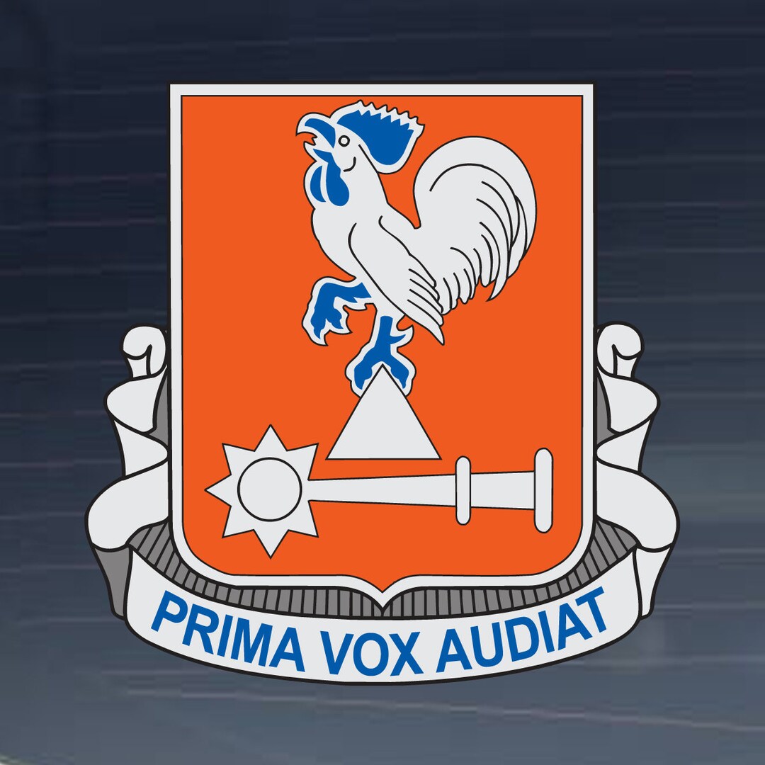 US Army Division - 123rd Signal Battalion Full Color Vinyl Decal Indoor ...