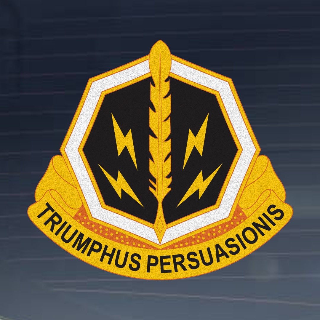 US Army Division - 8th Psychological Operations Reflective Indoor ...