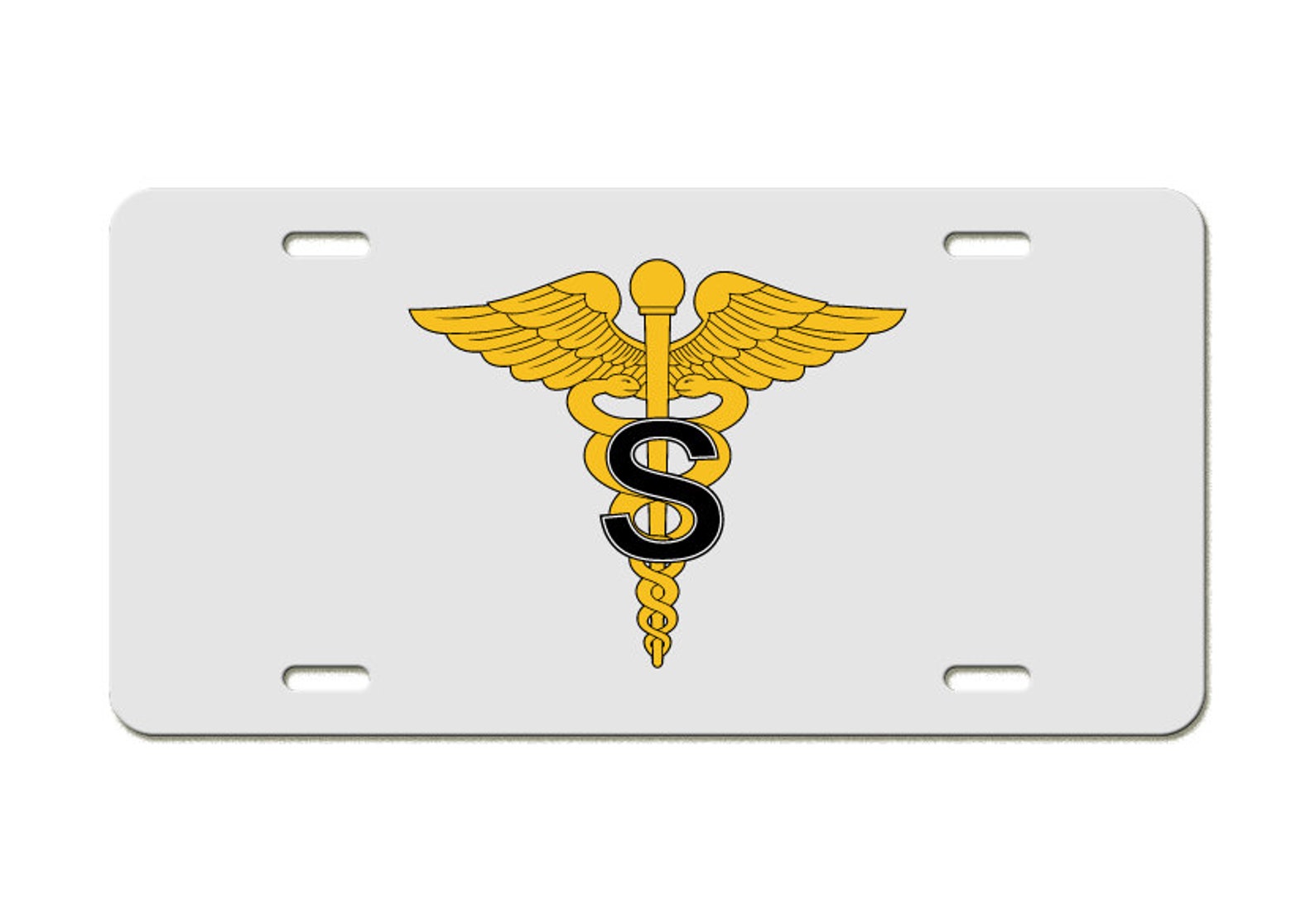 US Army Division Medical Specialist Corps Emblem Aluminum - Etsy