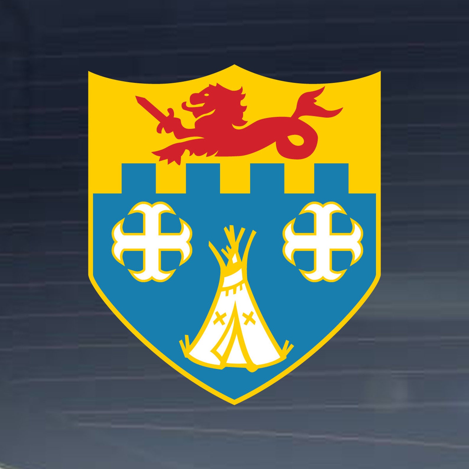 Us Army Division - 12th Infantry Regiment Indoor Outdoor Vinyl Decal ...