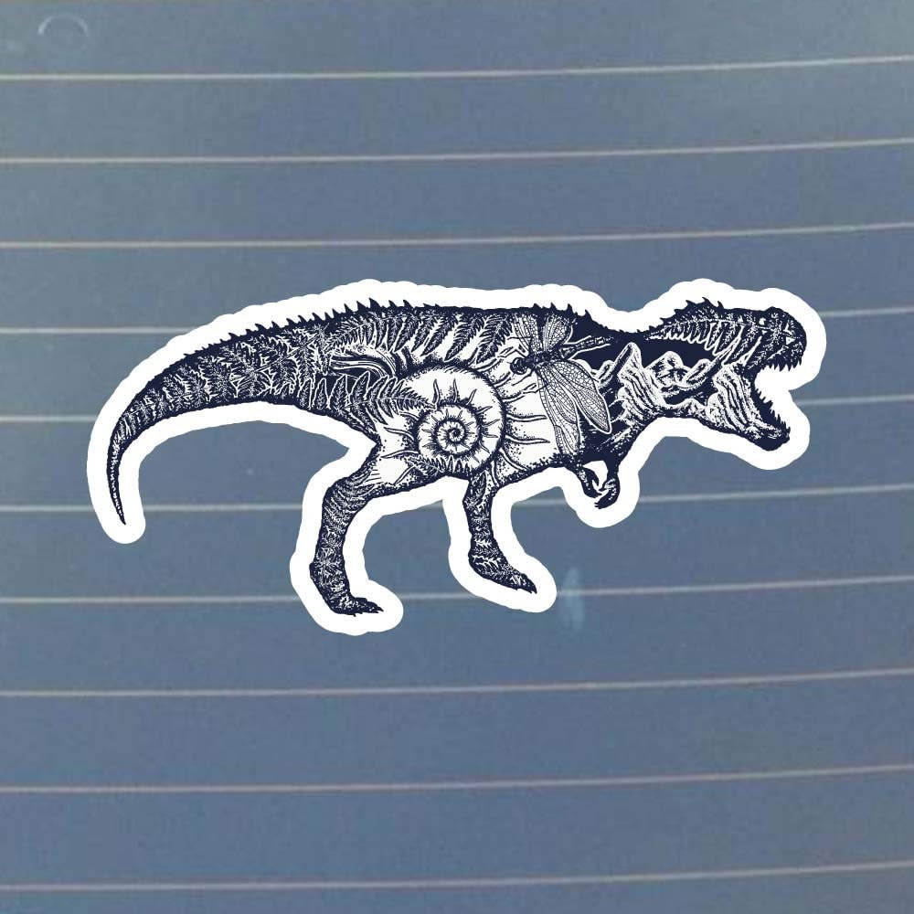Nautilus Shell Nature Scene Dinosaur Vinyl Decal for Car - Etsy