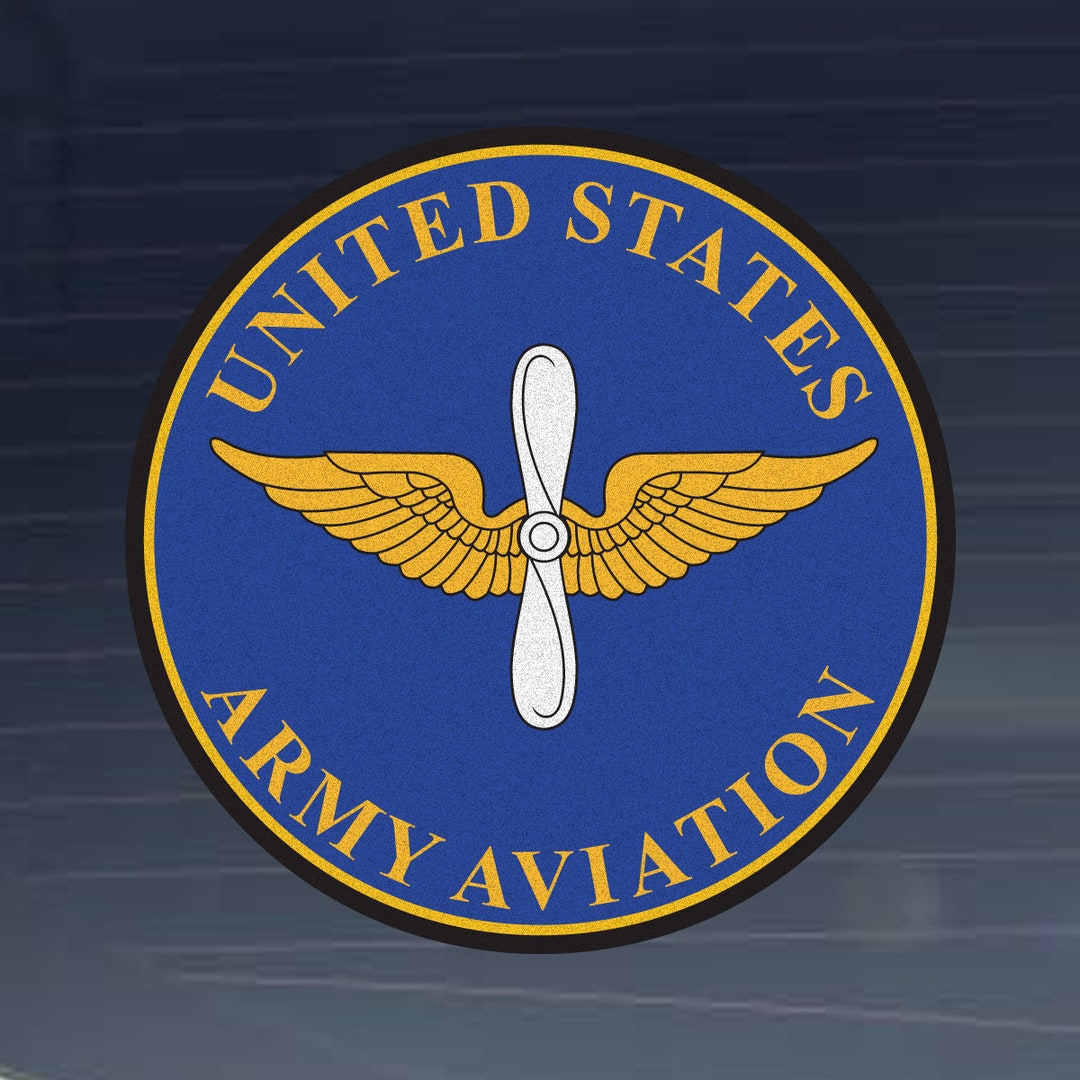 US Army Division - Aviation Branch Plaque Reflective Indoor Outdoor ...