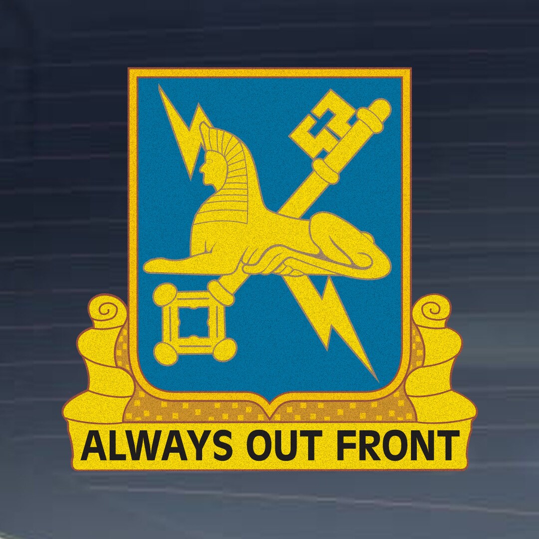 US Army Division -military Intelligence Insignia Reflective Indoor ...