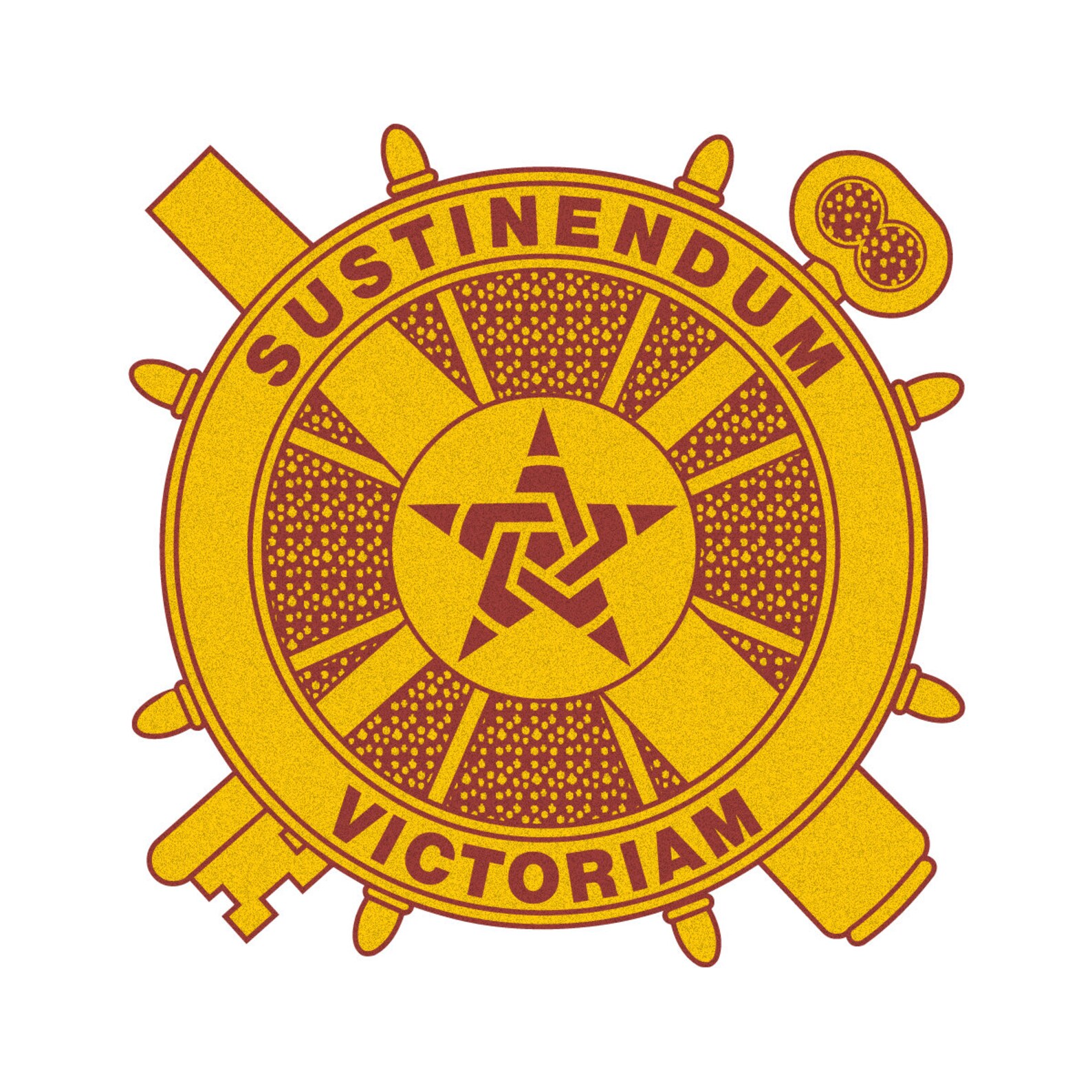 US Army Division - Logistics Branch Emblem Reflective Indoor Outdoor ...