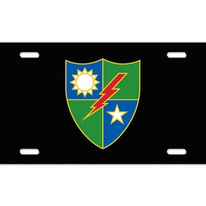 US Army Division - 75th Ranger - Aluminum License Plate - Etsy