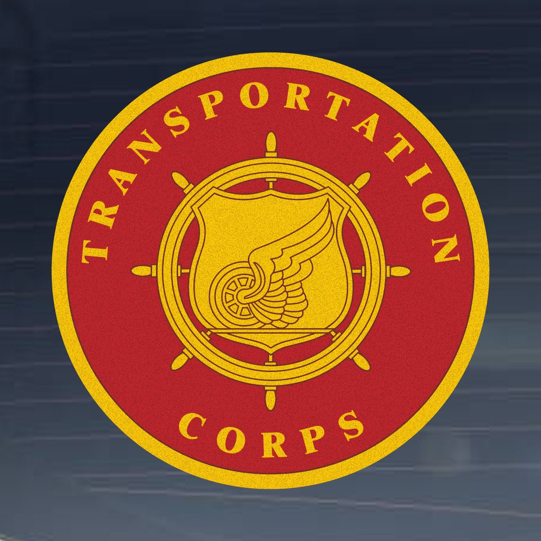 US Army Division - Transportation Corps Plaque Reflective Reflective ...