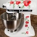 Red Poppy Flowers Watercolor Kitchenaid Mixer Mixing Machine | Etsy