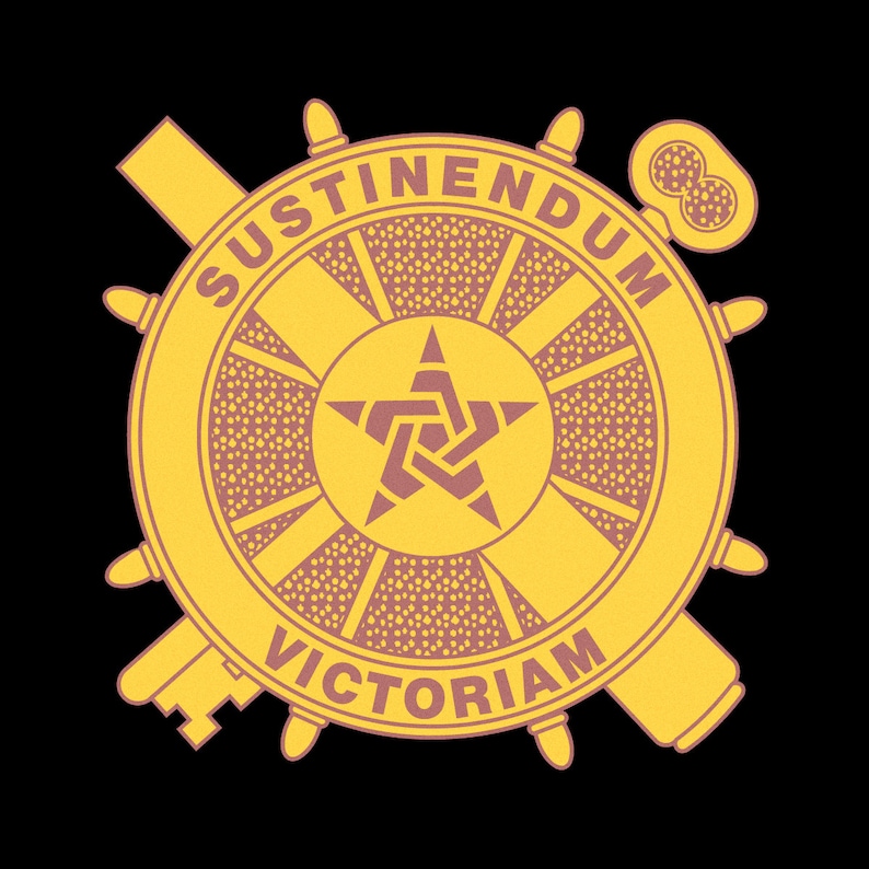 US Army Division Logistics Branch Emblem Reflective Indoor | Etsy