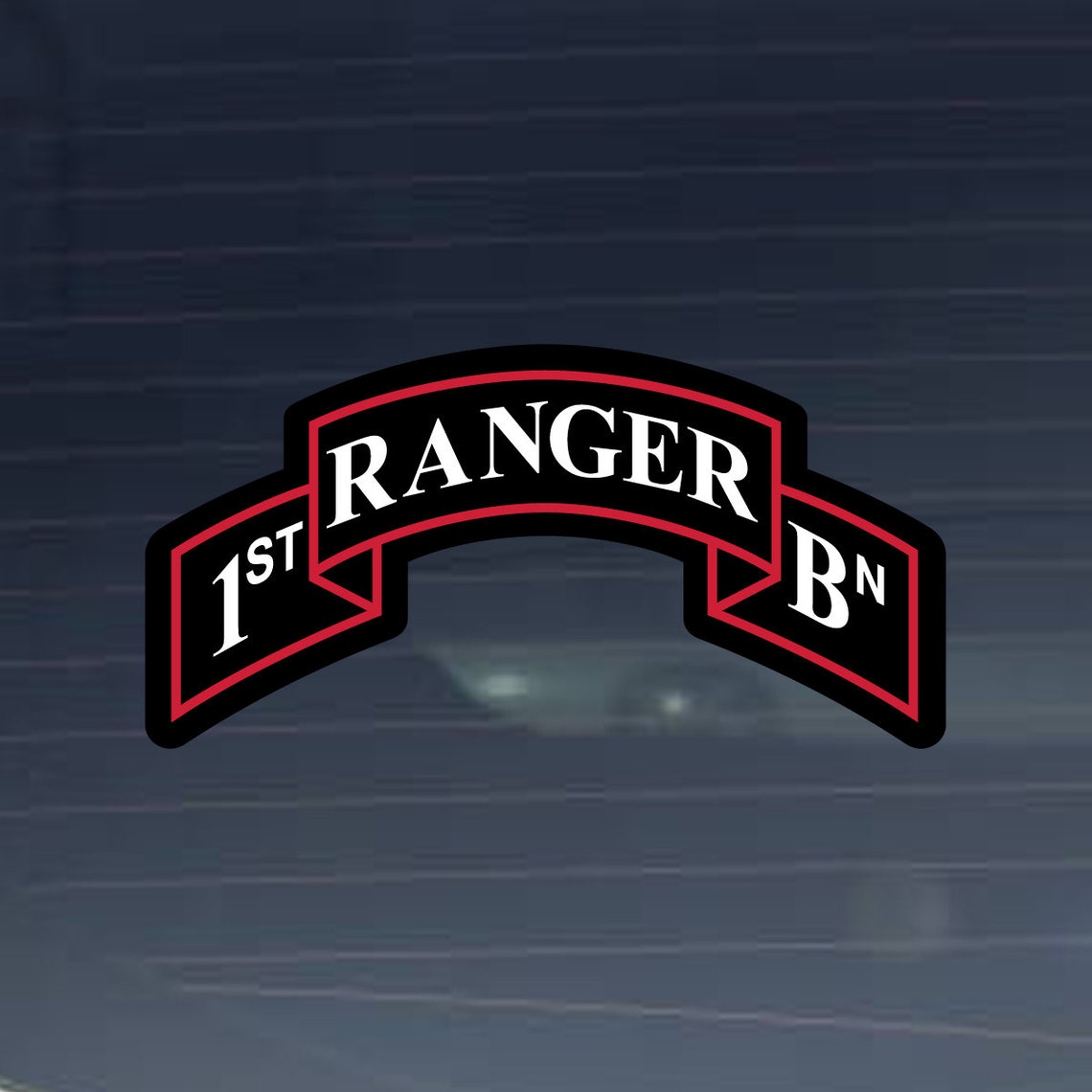 US Army Division 1st Ranger Battalion Tab Indoor Outdoor | Etsy