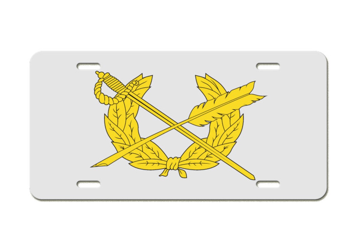 US Army Division Judge Advocate General Emblem Aluminum | Etsy