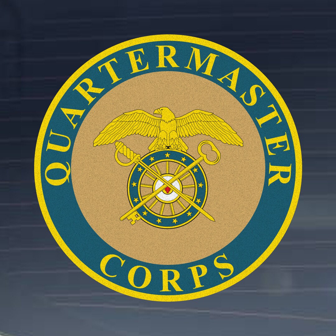 US Army Division - Quartermaster Corps Plaque Reflective Reflective ...