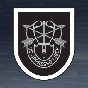 US Army Division - 5th Special Forces Indoor Outdoor Vinyl Decal ...