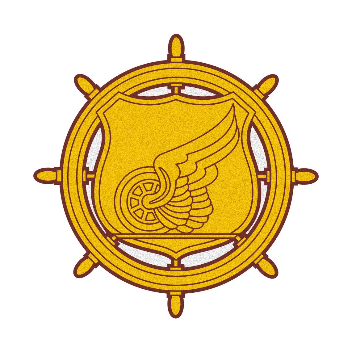 US Army Division Transportation Corps Emblem Reflective - Etsy