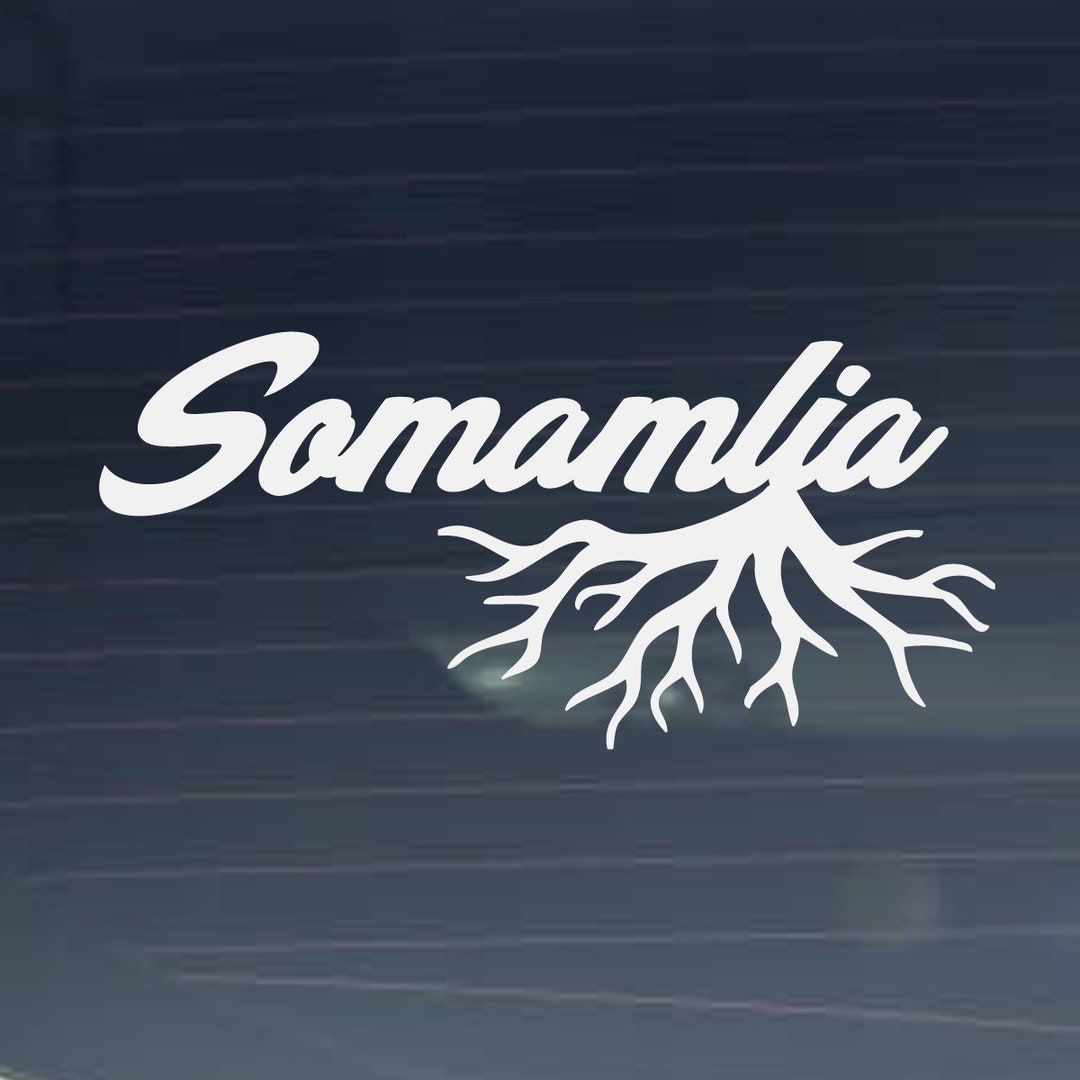 Somalia Roots Hometown Country Pride Vinyl Decal for Cars, Laptops ...