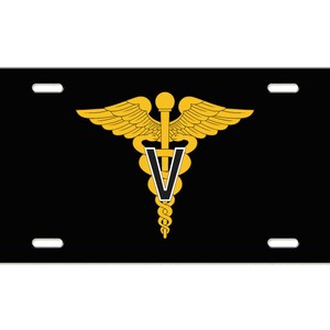 US Army Division - Veterinary Corps Emblem - Aluminum License Plate - Etsy