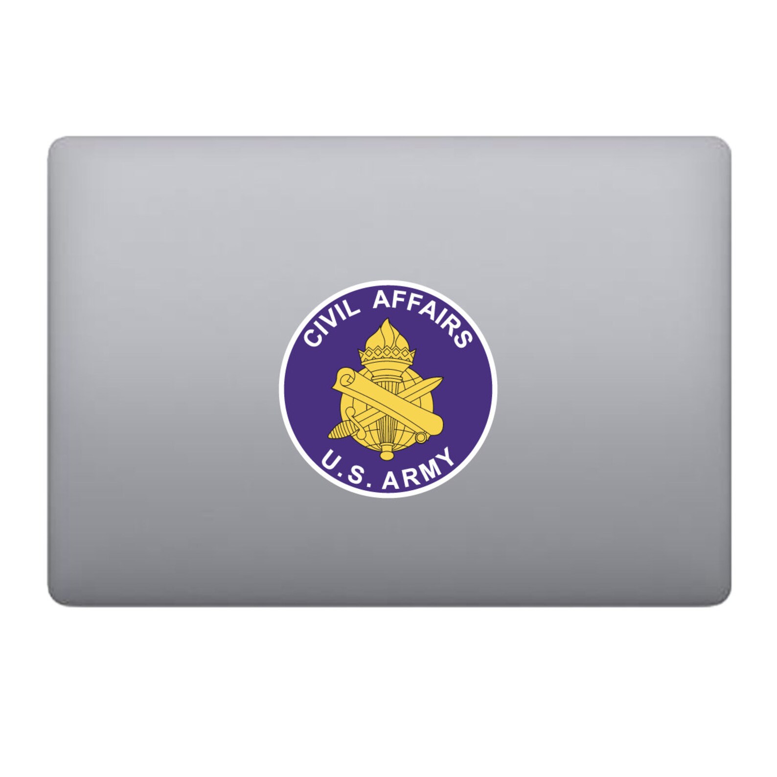 US Army Division - Civil Affairs Plaque Full Color Vinyl Decal Indoor ...