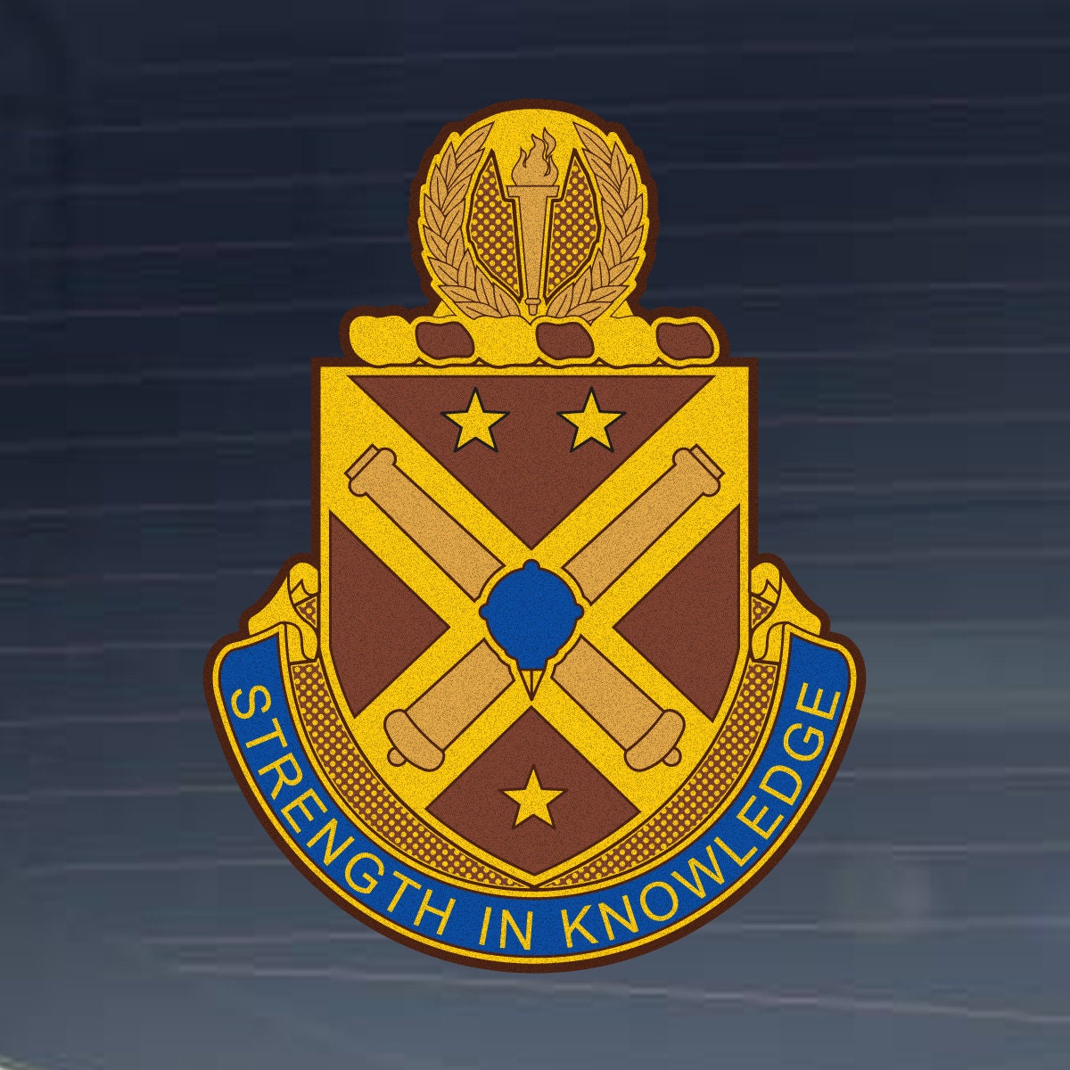 US Army Division - Warrant Office Career Center DUI Reflective ...