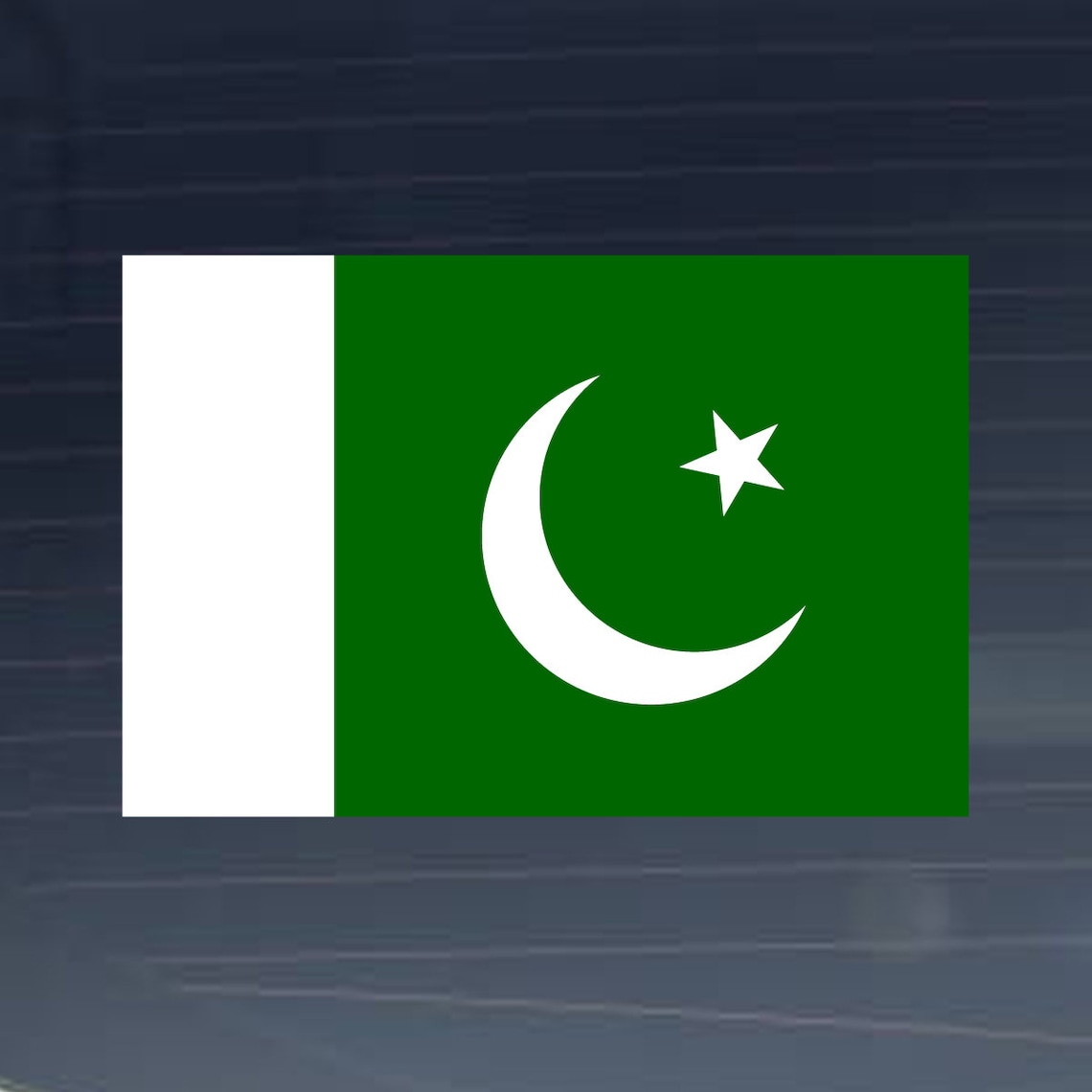 Pakistan Country National Flag Decal Full Color Vinyl Decal for MacBook ...