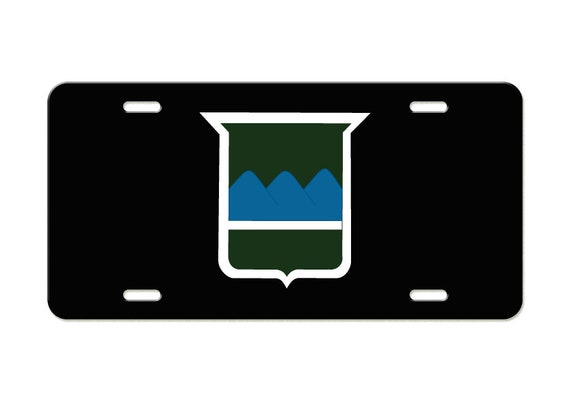 US Army Division 80th Infantry Aluminum License Plate | Etsy