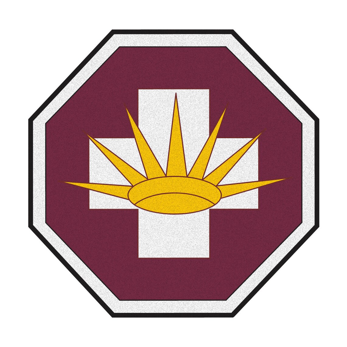 US Army Division 8th Medical Brigade Reflective Indoor | Etsy