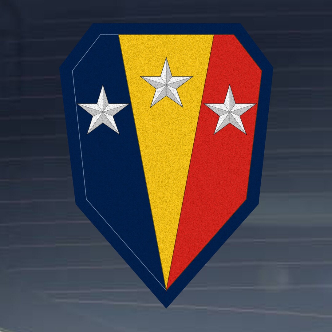 US Army Division - 50th Infantry Brigade Combat Team SSI Reflective ...