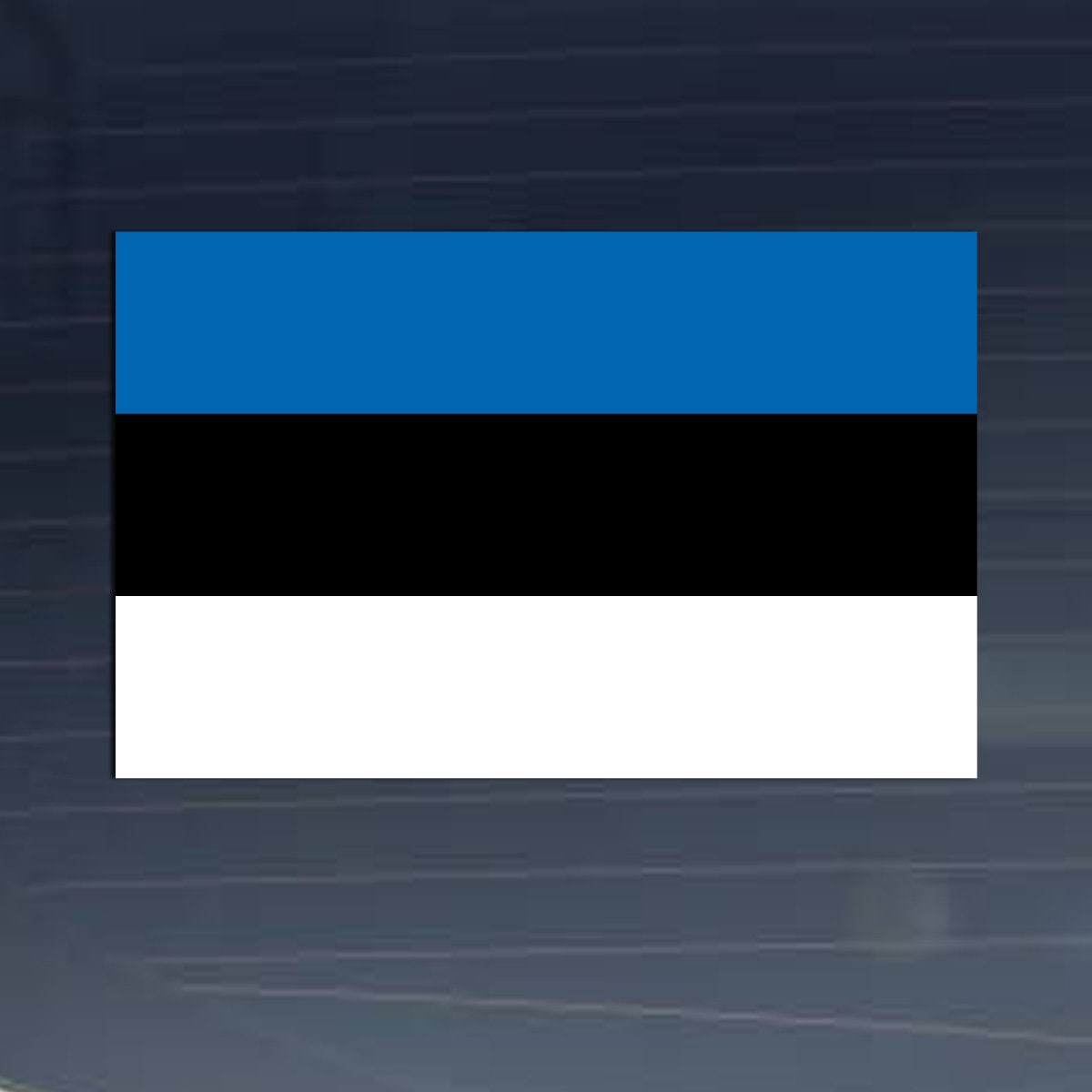 Estonia Country National Flag Decal Full Color Decal Sticker | Etsy