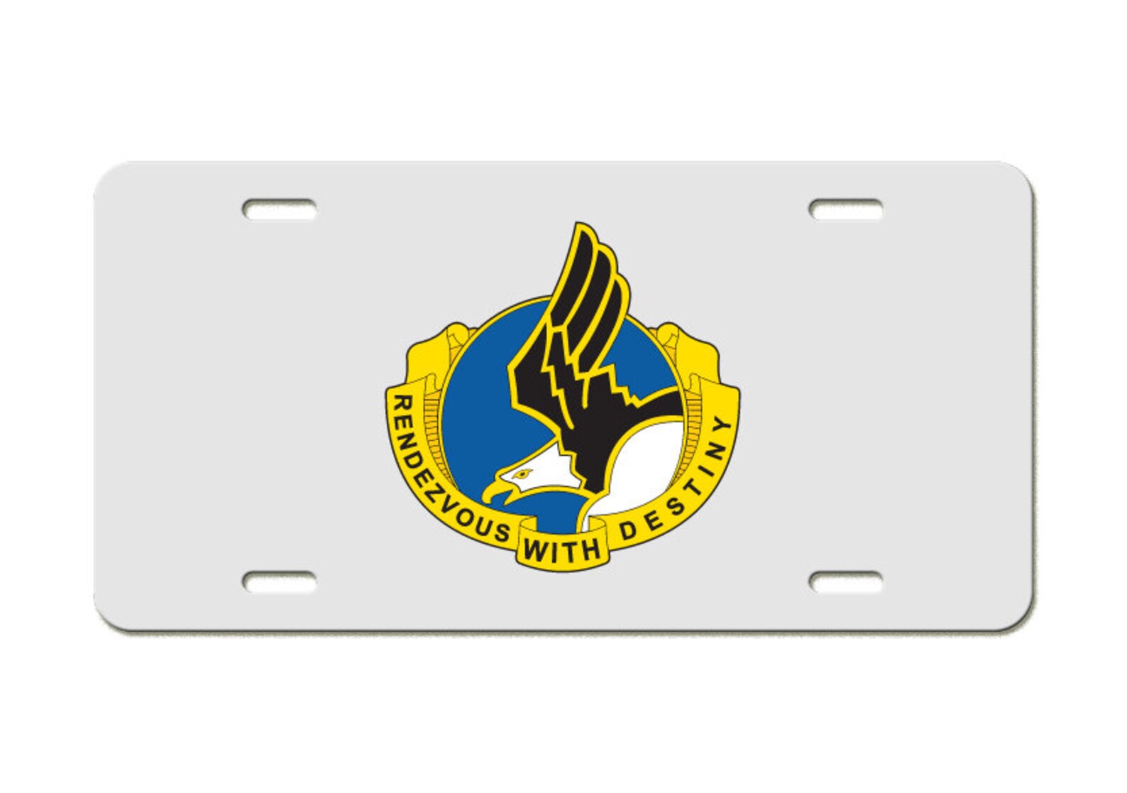 US Army Division 101st Airborne DUI Aluminum License Plate | Etsy