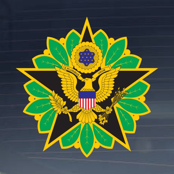 US Army Division Army Staff Identification Badge Full Color | Etsy