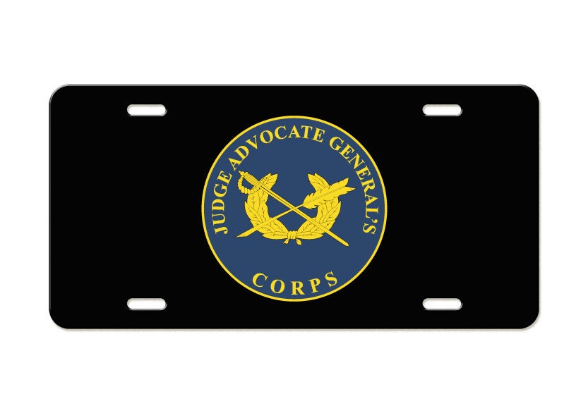 US Army Division Judge Advocate General Plaque Aluminum | Etsy