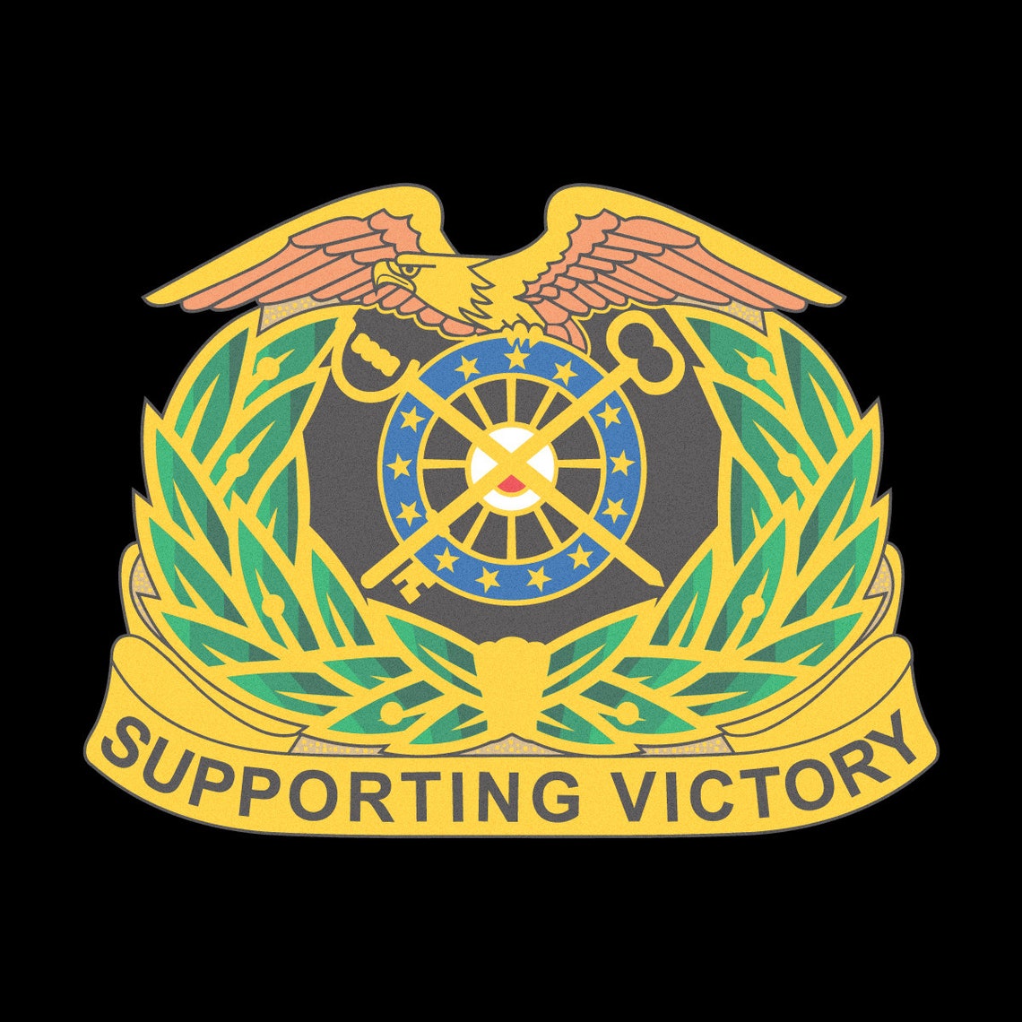 US Army Division Quartermaster Corps Insignia Reflective - Etsy