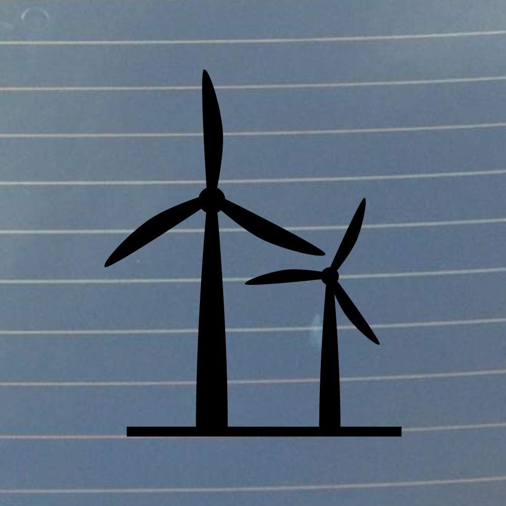 Windmill Vinyl Decal (many Colors and Sizes Available) - Etsy UK
