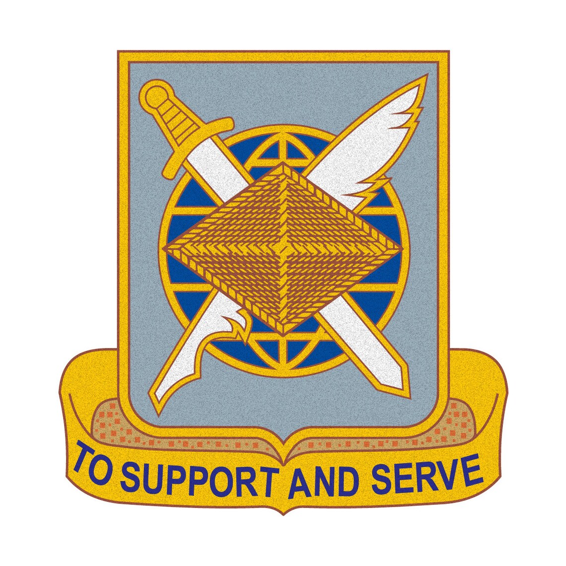 US Army Division Finance Corps Insignia Reflective Indoor | Etsy