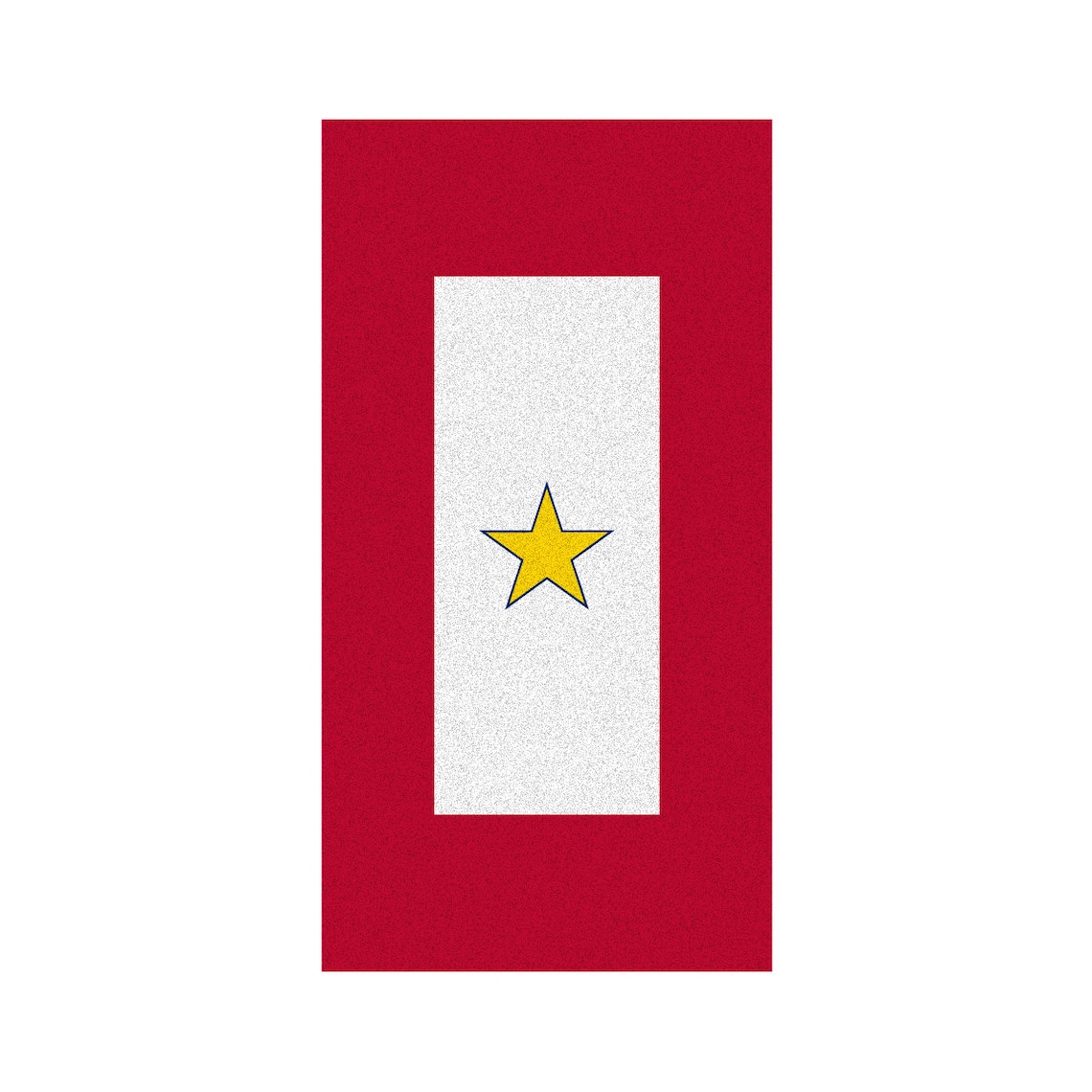 US Army Division Gold Star Service Banner Reflective Indoor | Etsy