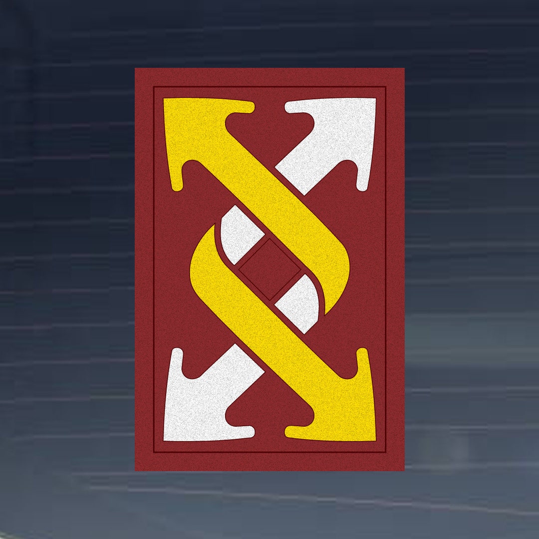 US Army Division - 143rd Sustainment Command SSI Reflective Indoor ...