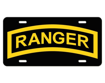 US Army Division 25th Infantry With Ranger Tab Aluminum | Etsy