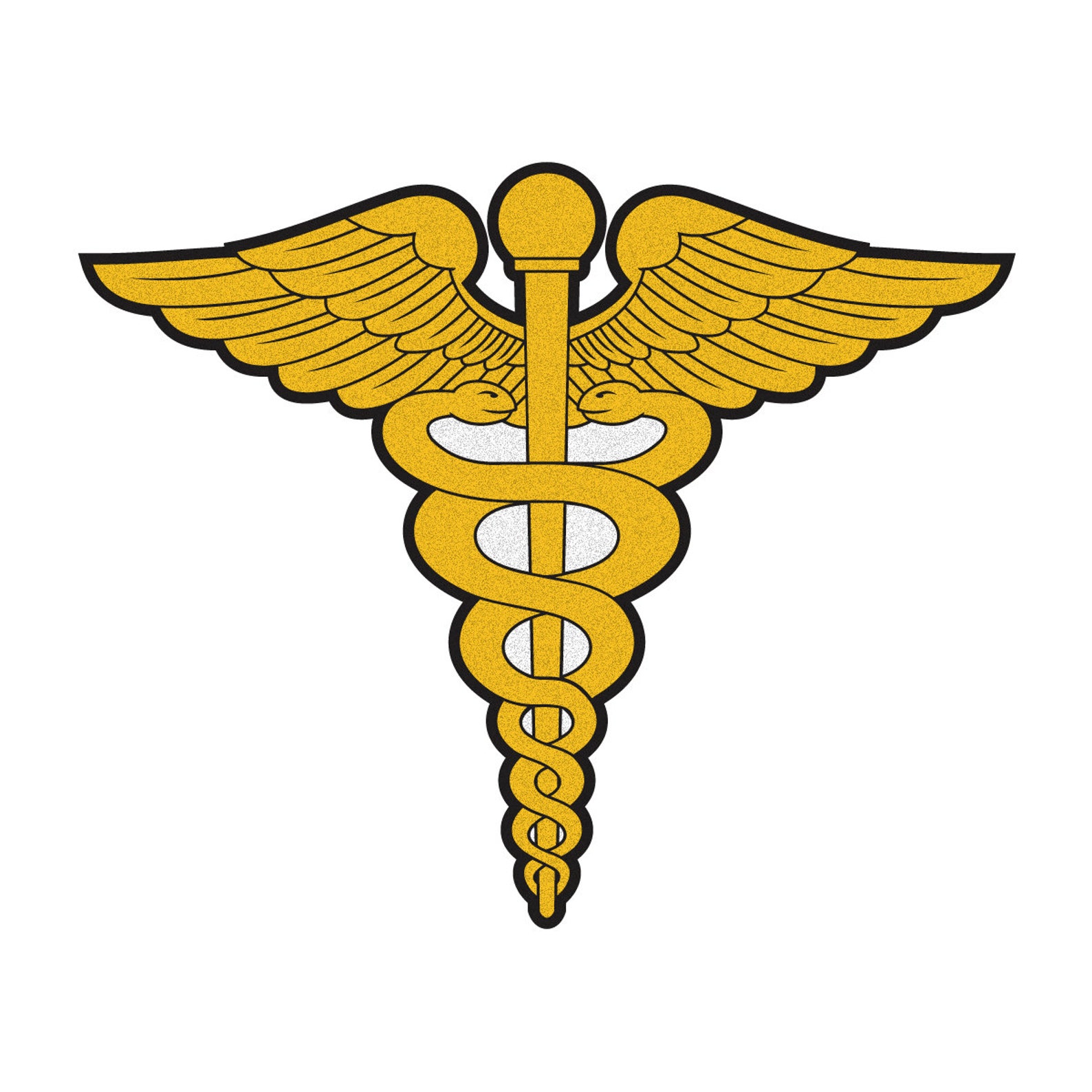 US Army Division Medical Corps Emblem Reflective Indoor | Etsy