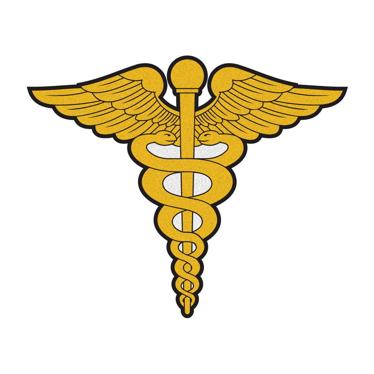 US Army Division Medical Corps Emblem Reflective Indoor | Etsy