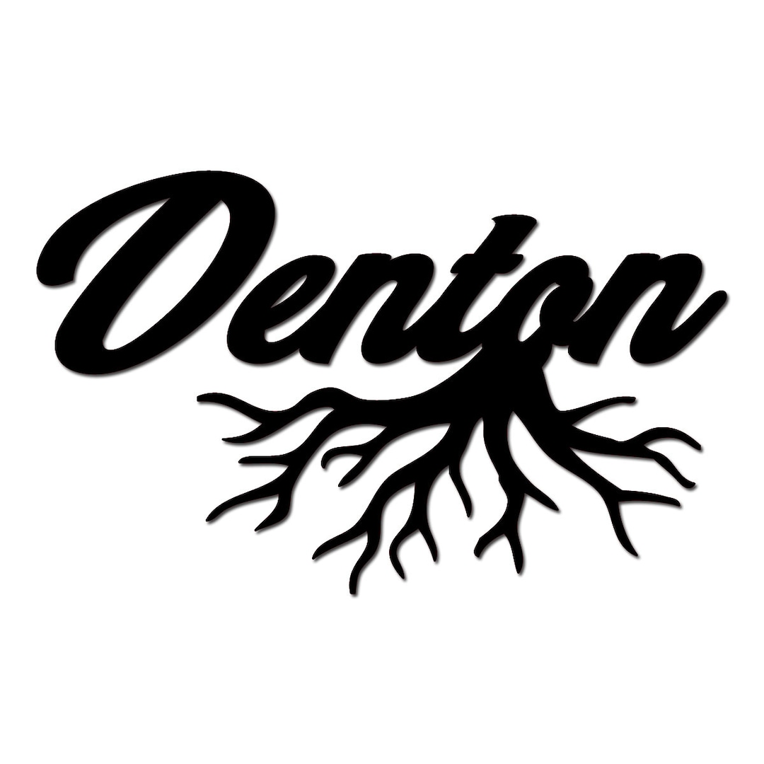 Denton Texas Roots Hometown City Vinyl Decal for Cars, Laptops, Glass ...