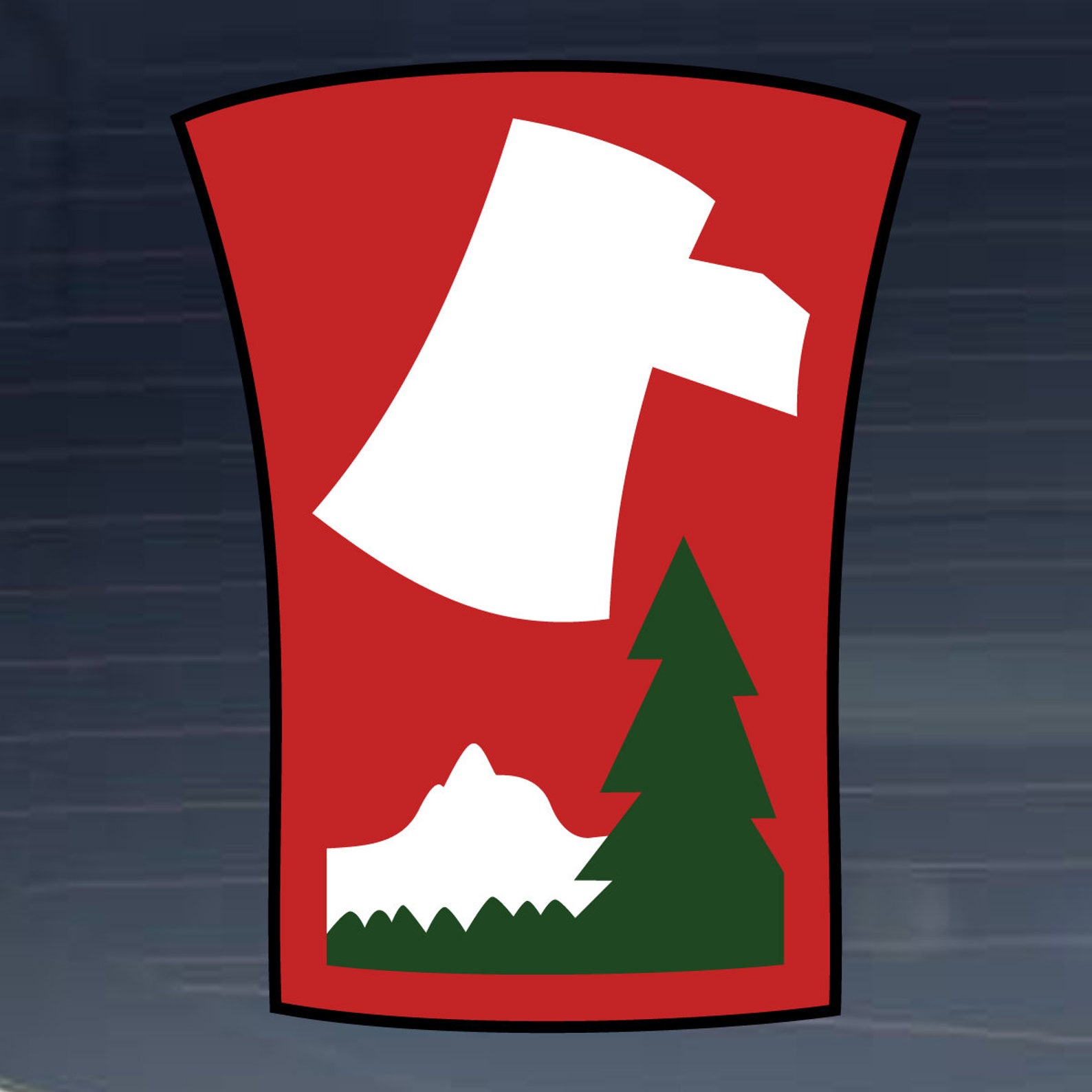 US Army Division 70th Infantry SSI Full Color Vinyl Decal | Etsy