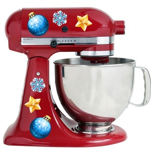 Christmas Tree Ornaments Decoration Holiday Kitchenaid Decal Kit Mixer ...