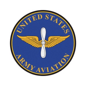 US Army Division - Aviation Branch Plaque Reflective Indoor Outdoor ...