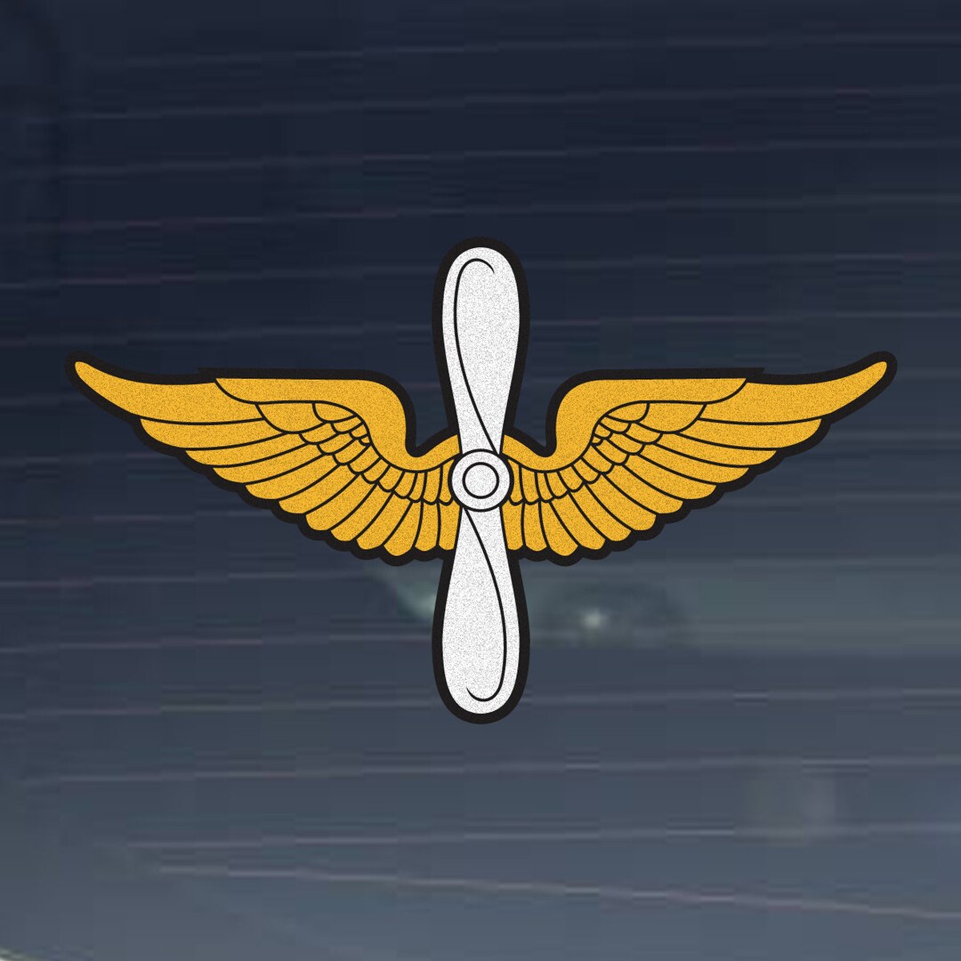 US Army Division - Aviation Branch Emblem Reflective Indoor Outdoor ...