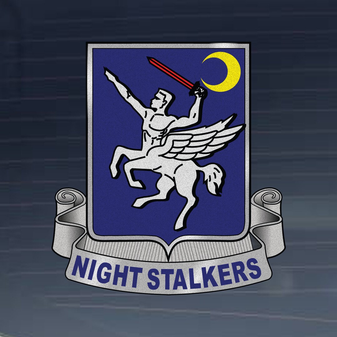 US Army Division - 160th SOAR Reflective Indoor Outdoor Vinyl Decal ...