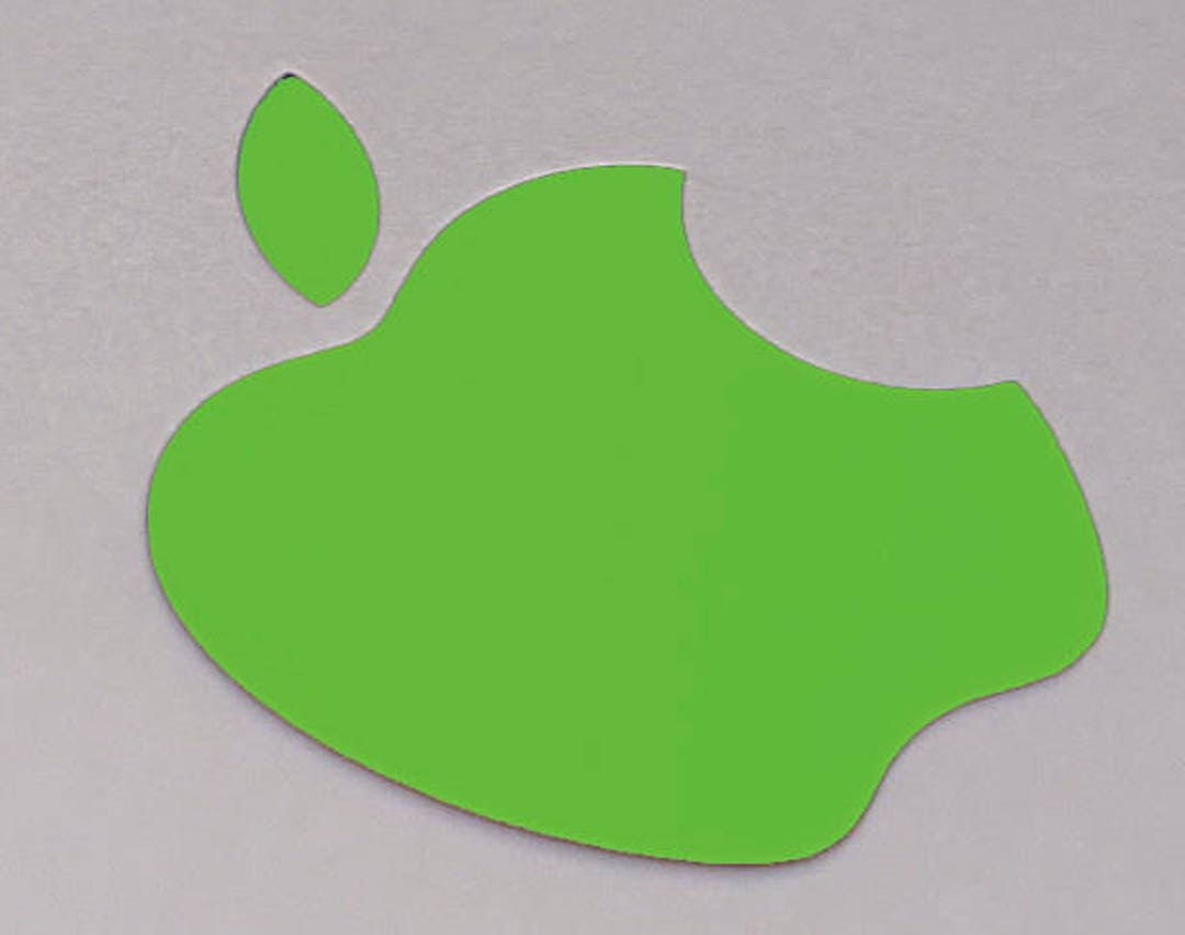Lime Green Color Changer Logo Overlay for MacBook - Etsy