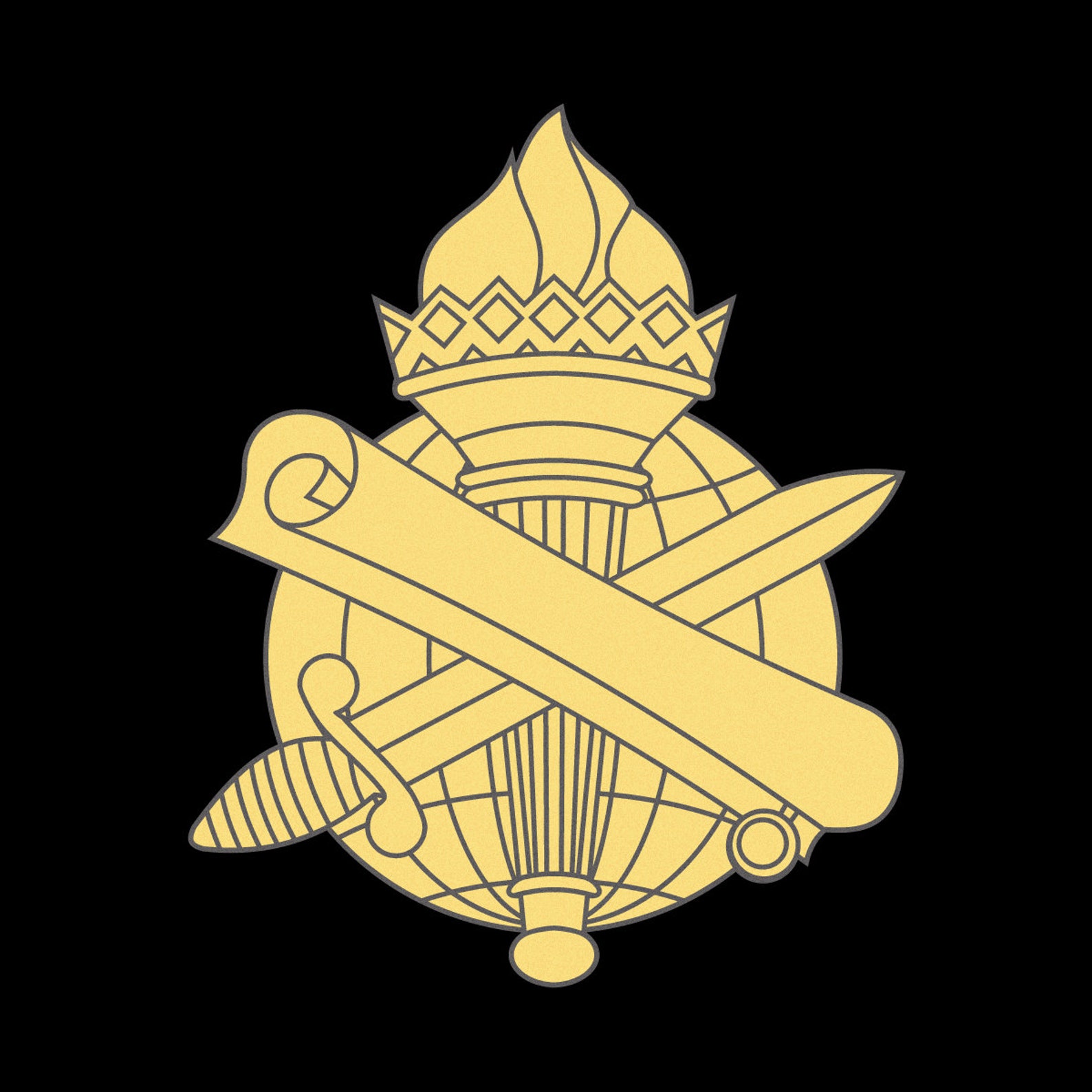 US Army Division Civil Affairs Emblem Reflective Indoor | Etsy