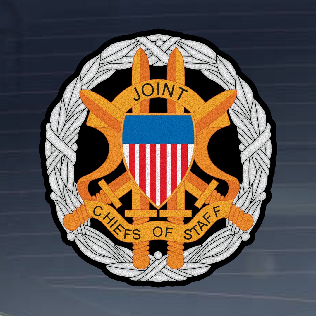 US Army Division - Joint Chiefs of Staff Emblem Reflective Indoor ...