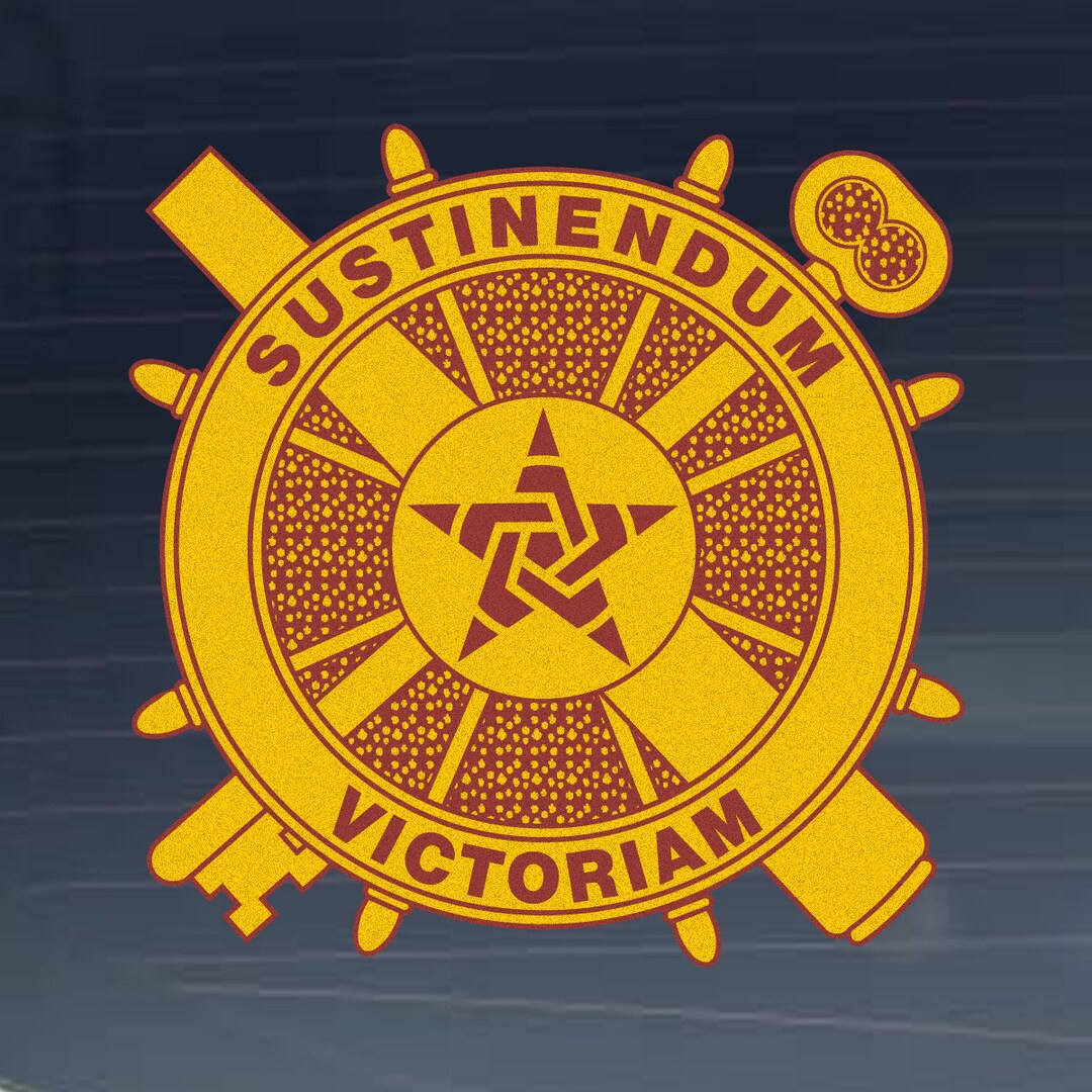 US Army Division - Logistics Branch Emblem Reflective Indoor Outdoor ...