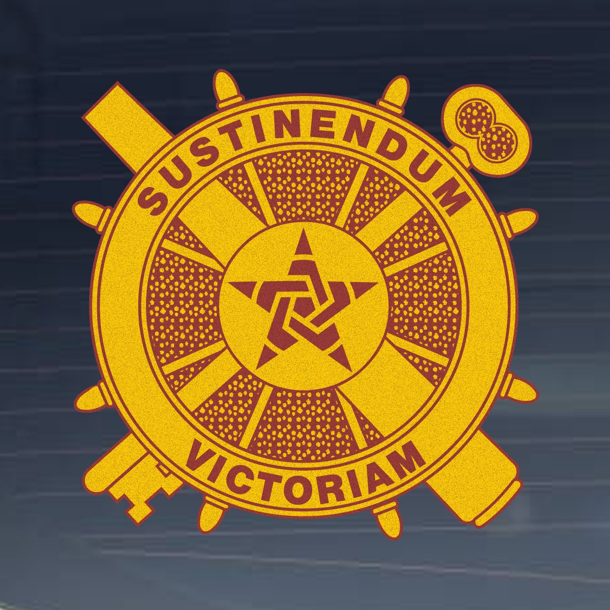 US Army Division - Logistics Branch Emblem Reflective Indoor Outdoor ...